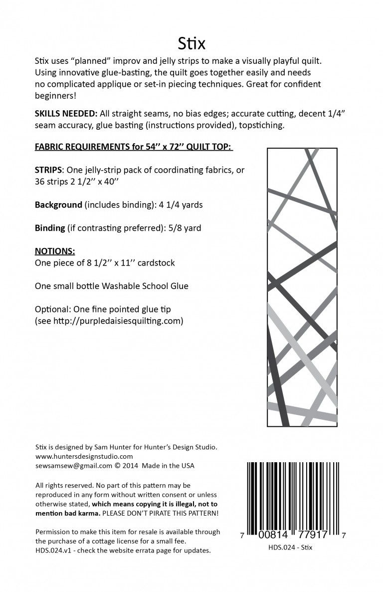 Stix - PDF - Hunter's Design Studio