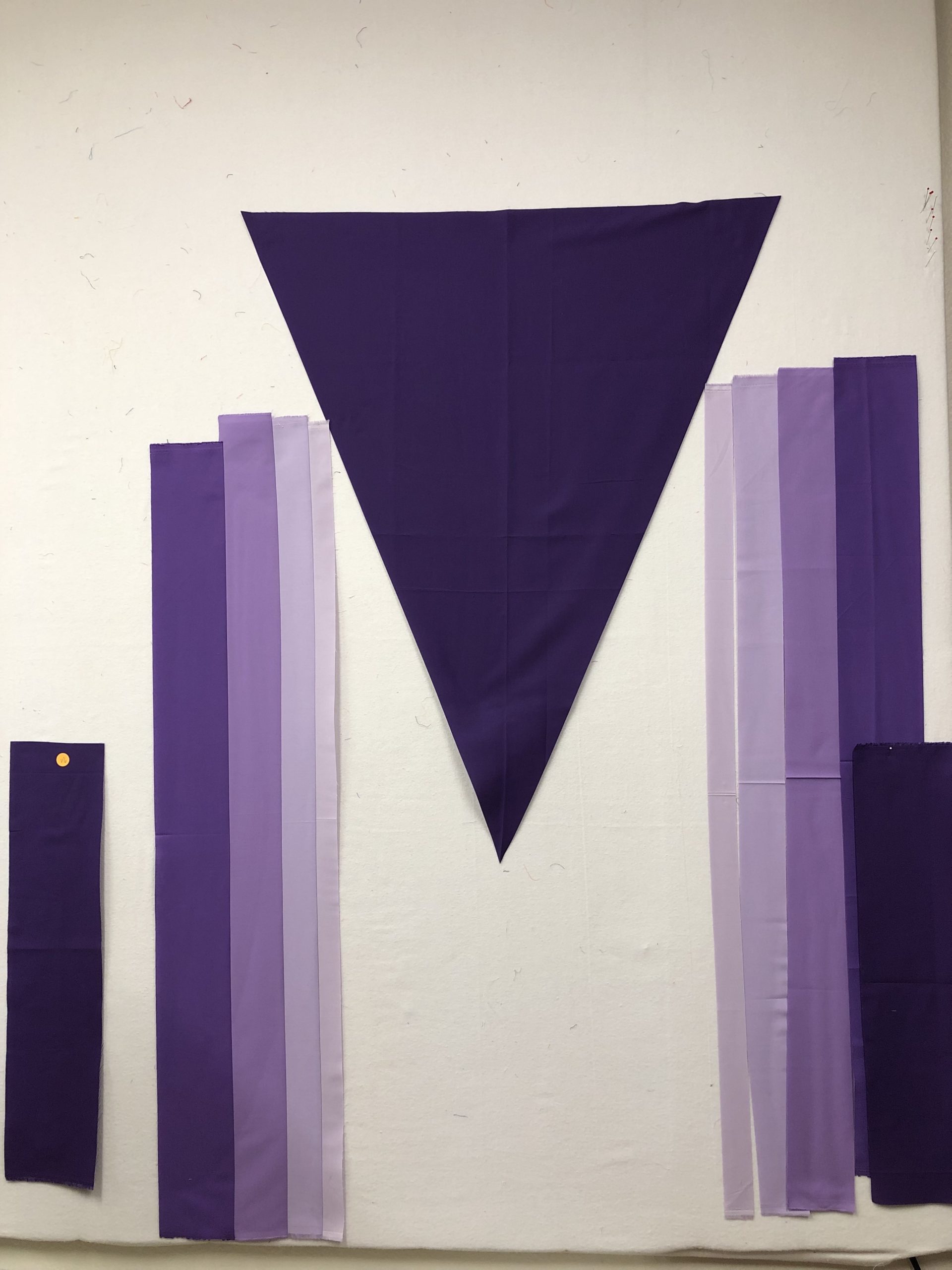 Tutorial for Colorblock LOVE - Making the V - Hunter's Design Studio