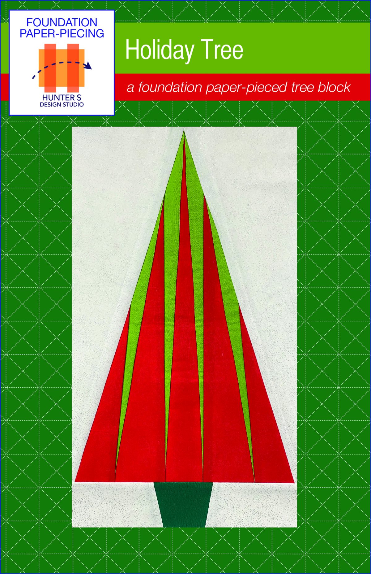 Paper-Pieced Tree Block - PDF - Hunter's Design Studio