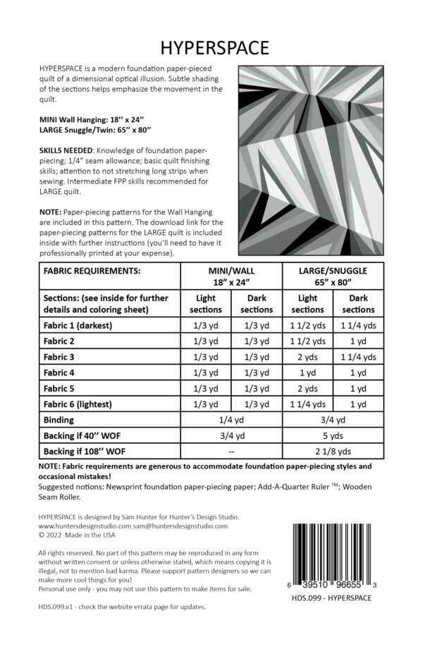 Hyperspace - PDF - Hunter's Design Studio