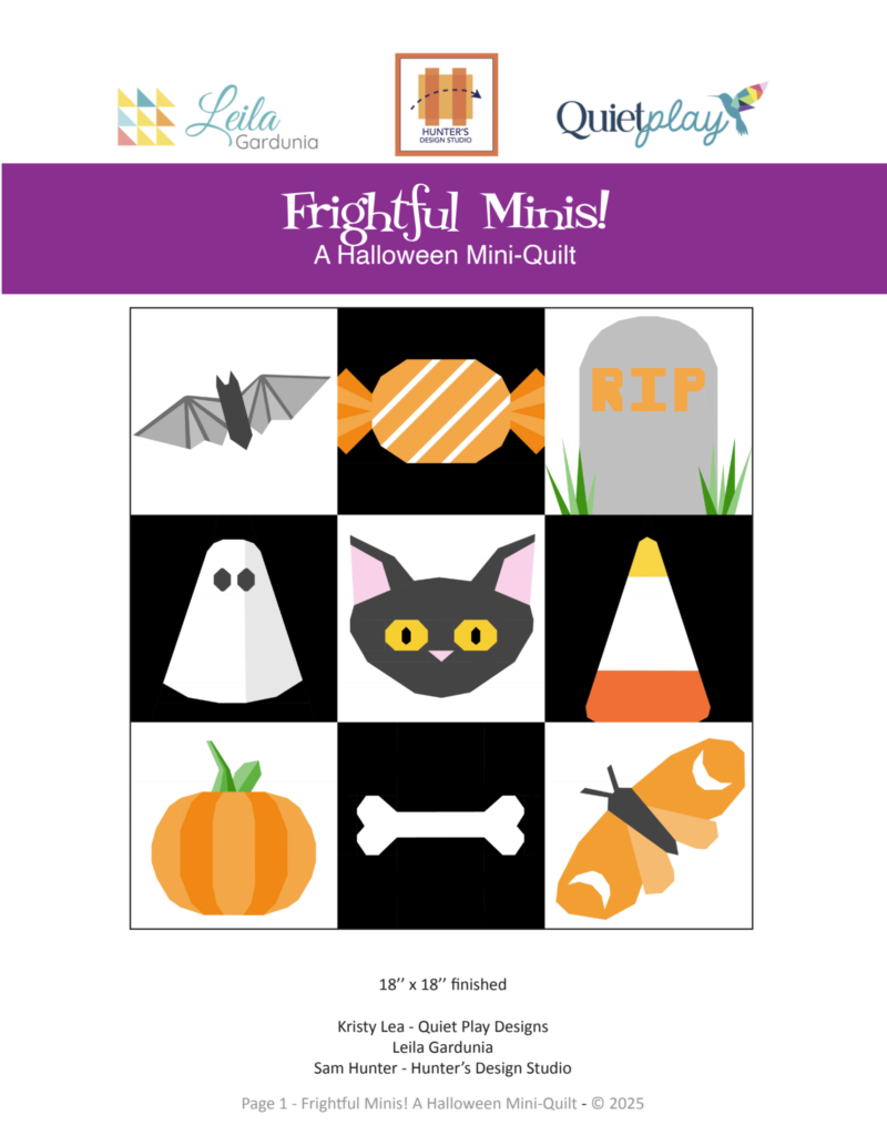 Halloween BOM Patterns - Hunter's Design Studio